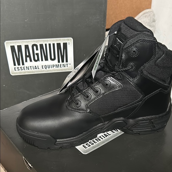 Magnum | Shoes | New Magnum Mens Black Stealth Force Tactical Boots 1w ...
